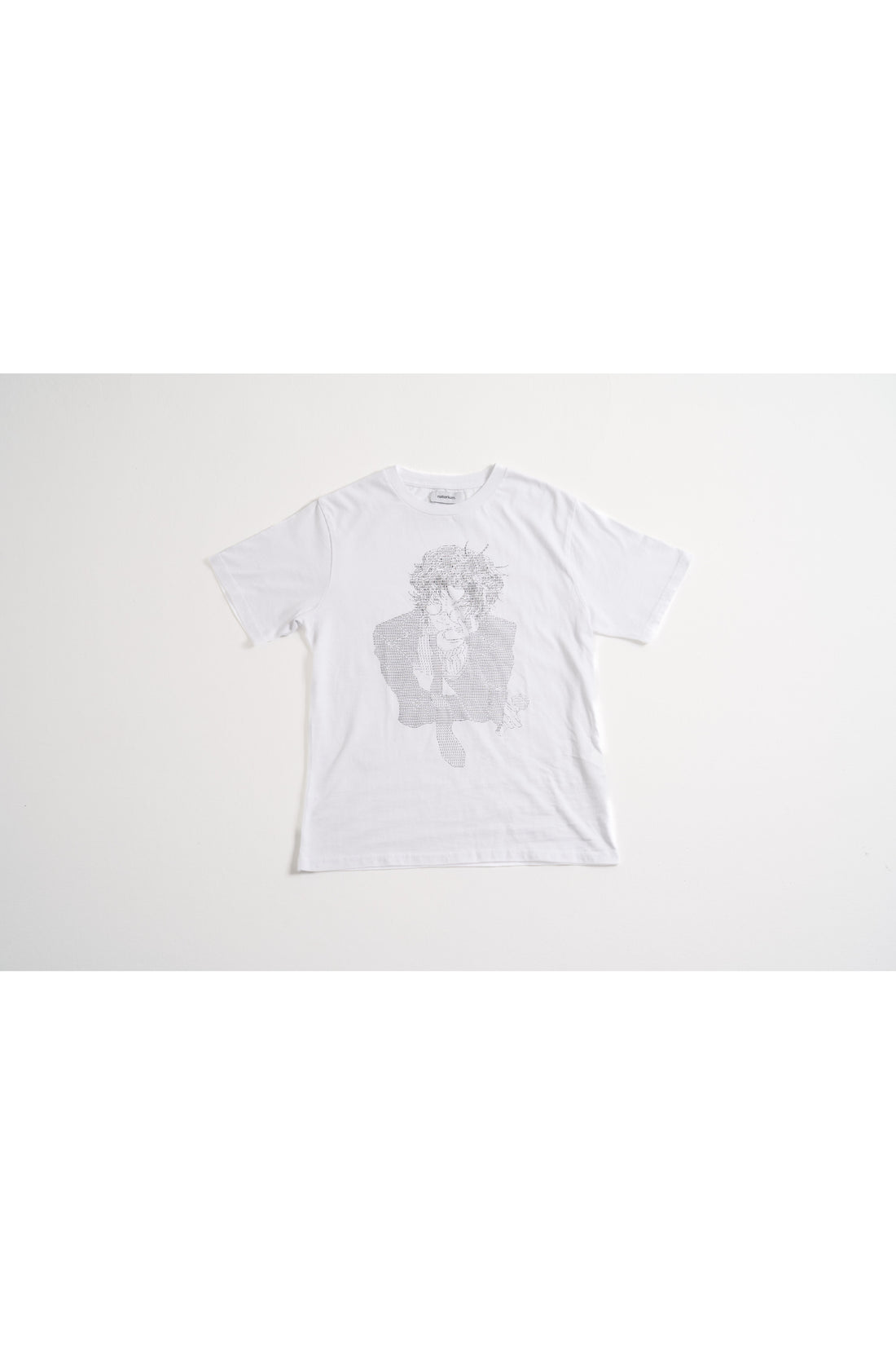 ASCII art S/S Tee White – なとり natorium. Official Store